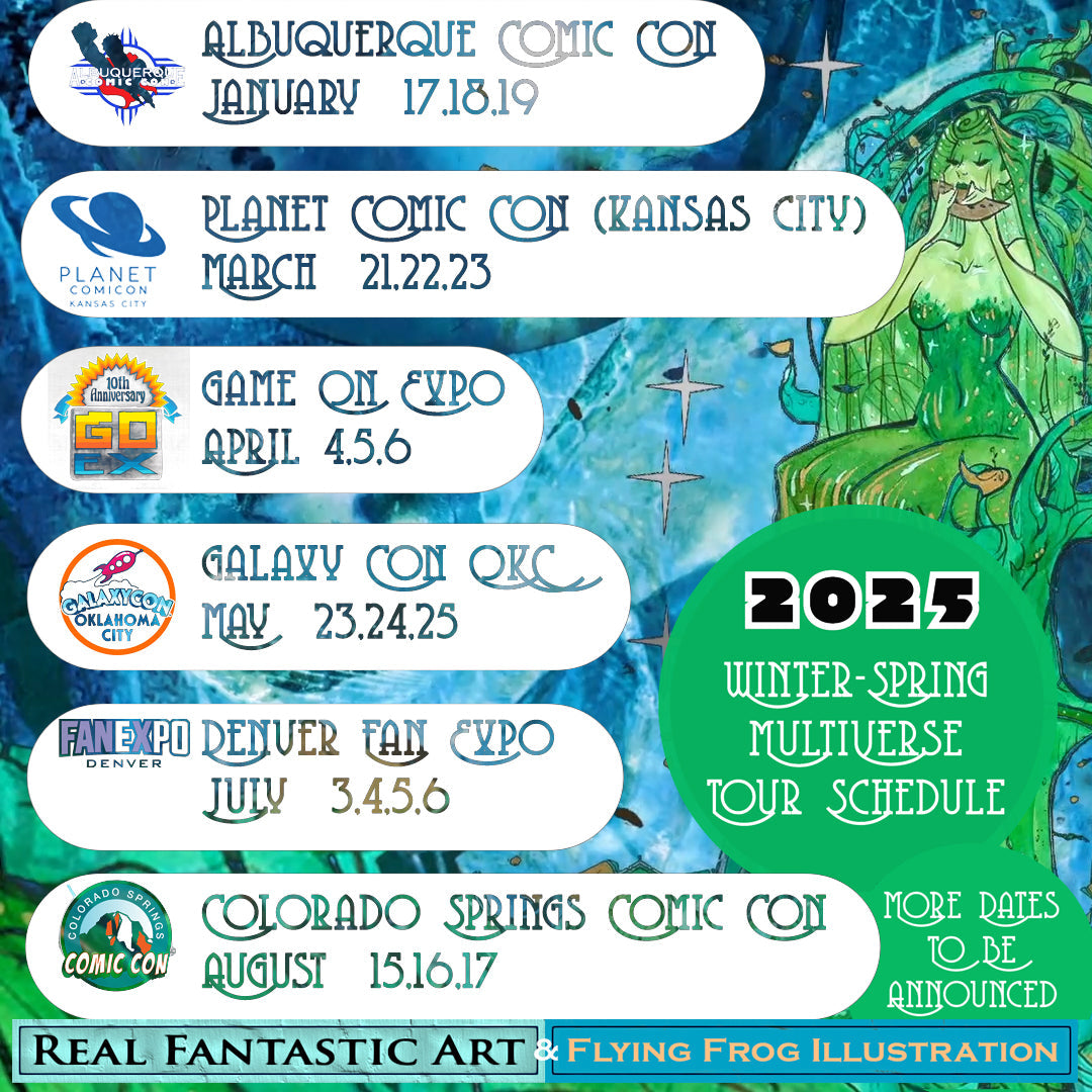 MultiVerse 2025 Tour RFA and FFI – Real Fantastic Art