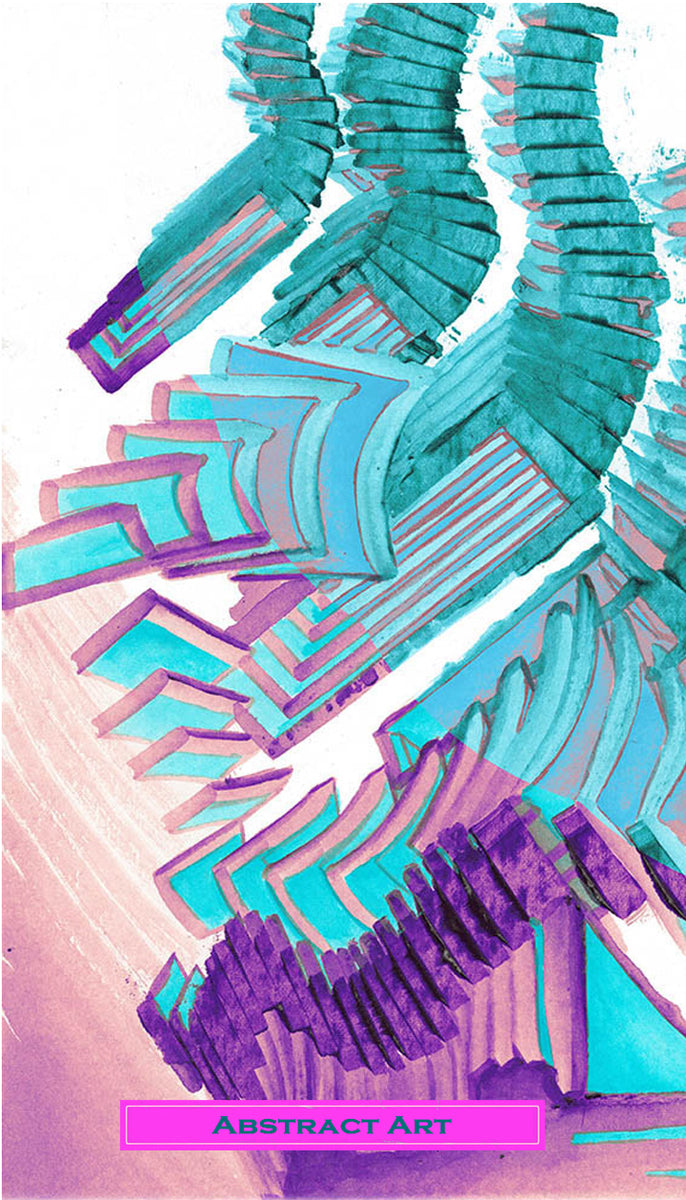 Neo American Folk Art (Abstract Paintings) – Real Fantastic Art