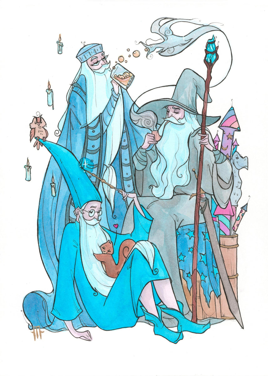 Magical Moments (Flying Frog Illustration) FFI – Real Fantastic Art