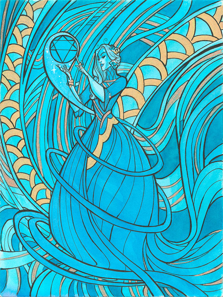 Paige of Pentacles [Tarot] (FFI) – Real Fantastic Art